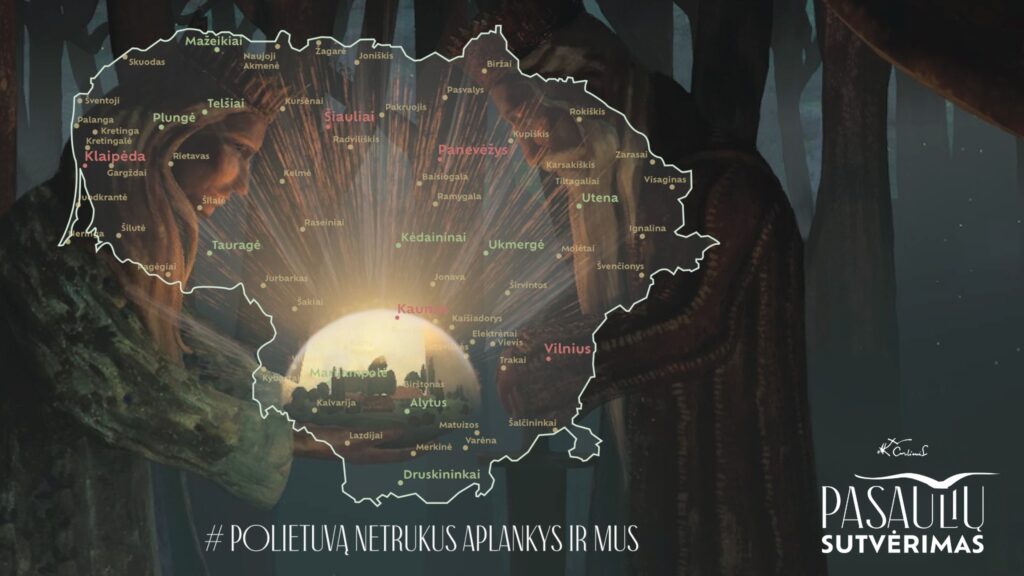 Virtualios realybės filmas "Pasaulių sutvėrimas" | Kazlų Rūda